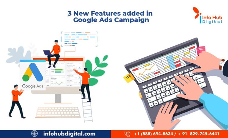 3 New Features added in Google Ads Campaign - Info Hub Digital